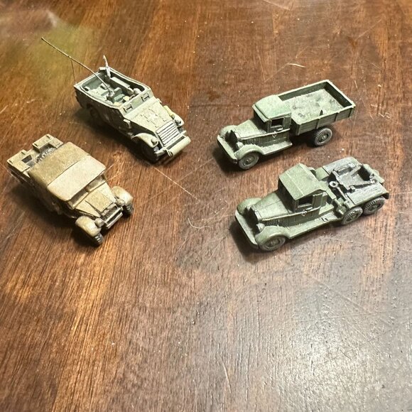 Toys | Battlefront Flames Of War Lot 4 Metal Vehicles | Poshmark